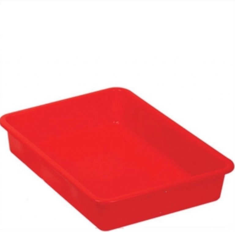 Plastic Tray in Assorted Colors - Doha Plastic House - S